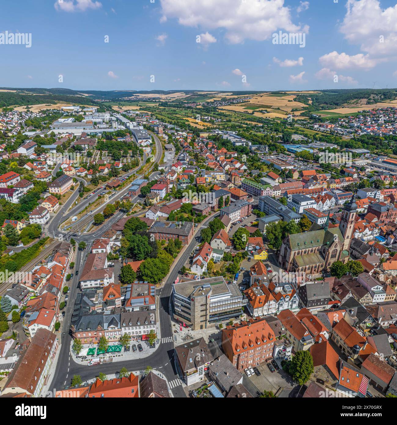 Taubertalradweg hi-res stock photography and images - Alamy