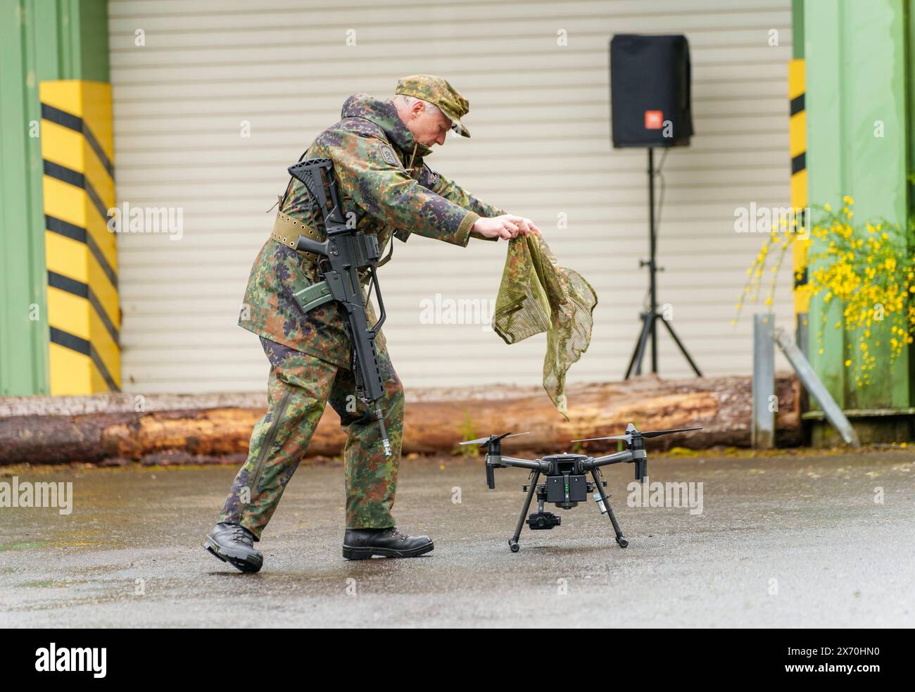 03 May 2024, Rhineland-Palatinate, Kirchheimbolanden: During an ...
