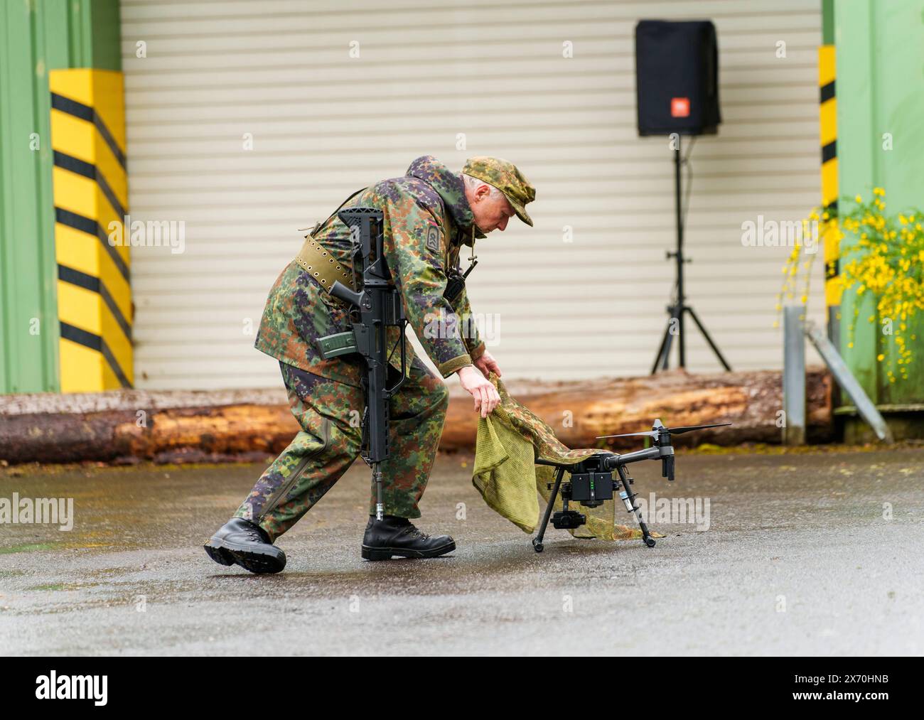 03 May 2024, Rhineland-Palatinate, Kirchheimbolanden: During an ...