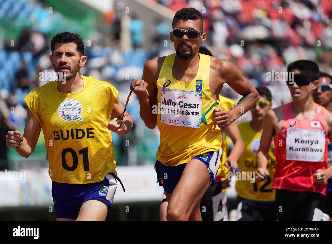 Kobe, Japan. 17th May, 2024. Julio Cesar Agripino dos Santos of Brazil ...
