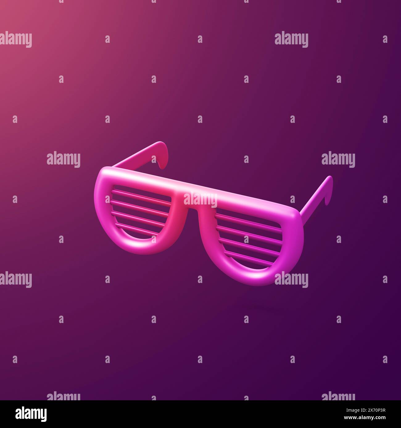 Funny stylized eyeglasses - stylized 3d CGI icon object, Not gen Ai ...
