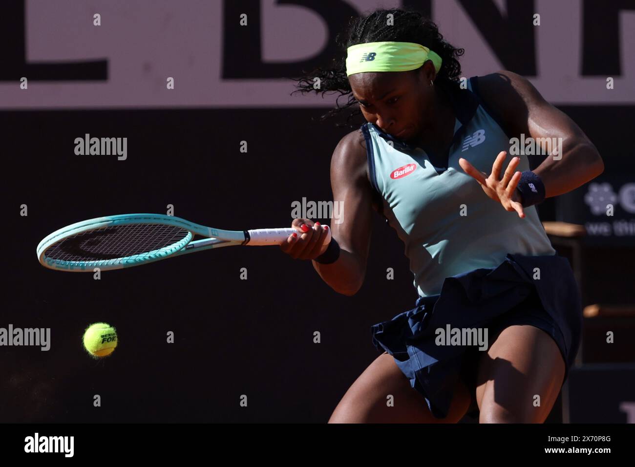 Rome, Italy 16.05.2024: Iga Swiatek (POL) vs Coco Gauff (USA) during Internazionali BNL 2024 ...