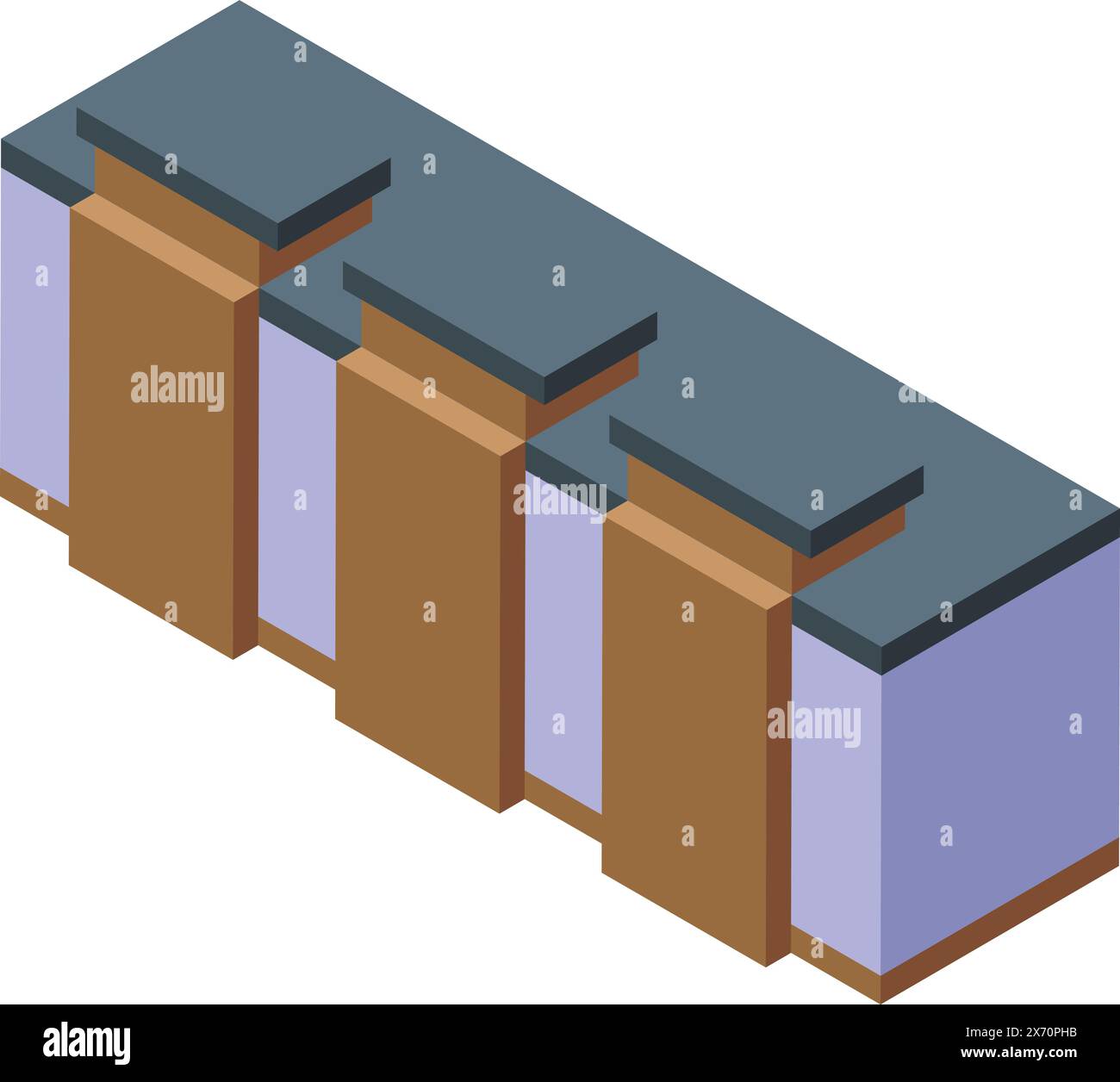 Contemporary working environment Stock Vector Images - Alamy