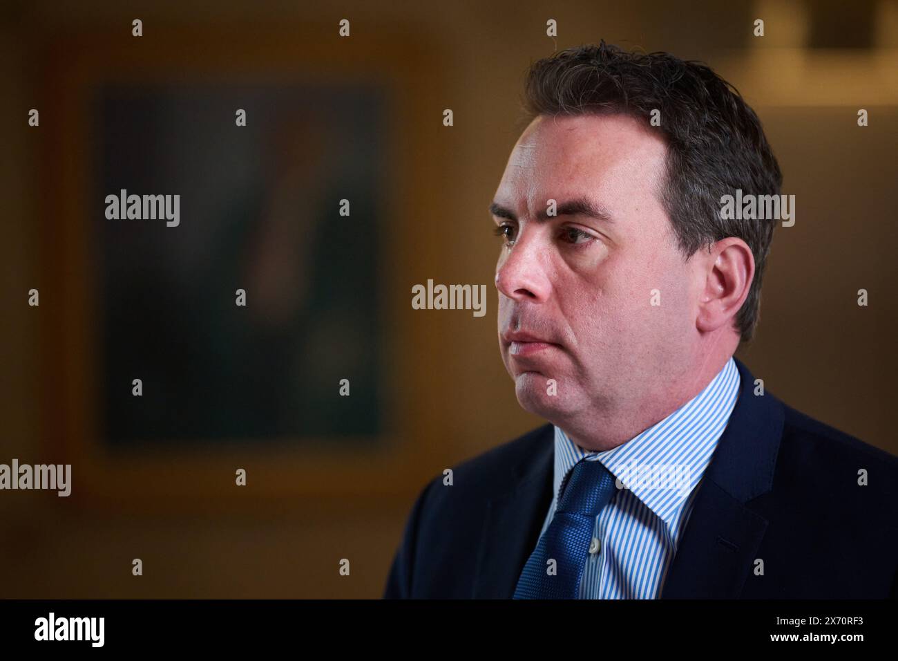 Edinburgh Scotland, UK 16 May 2024. Maurice Golden MSP at the Scottish ...