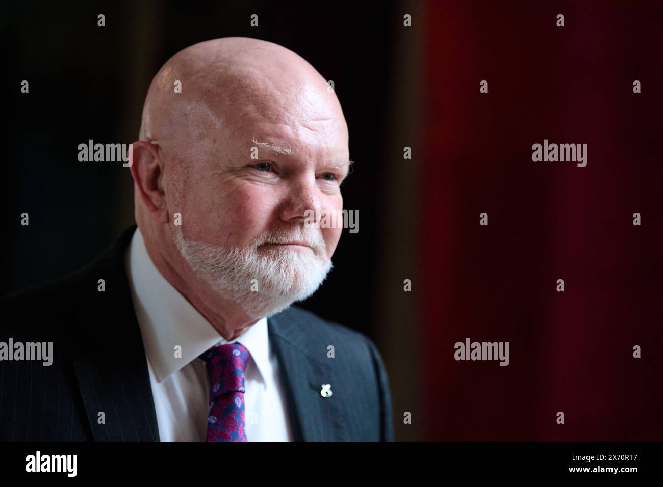 Edinburgh Scotland, UK 16 May 2024. Colin Beattie MSP at the Scottish ...