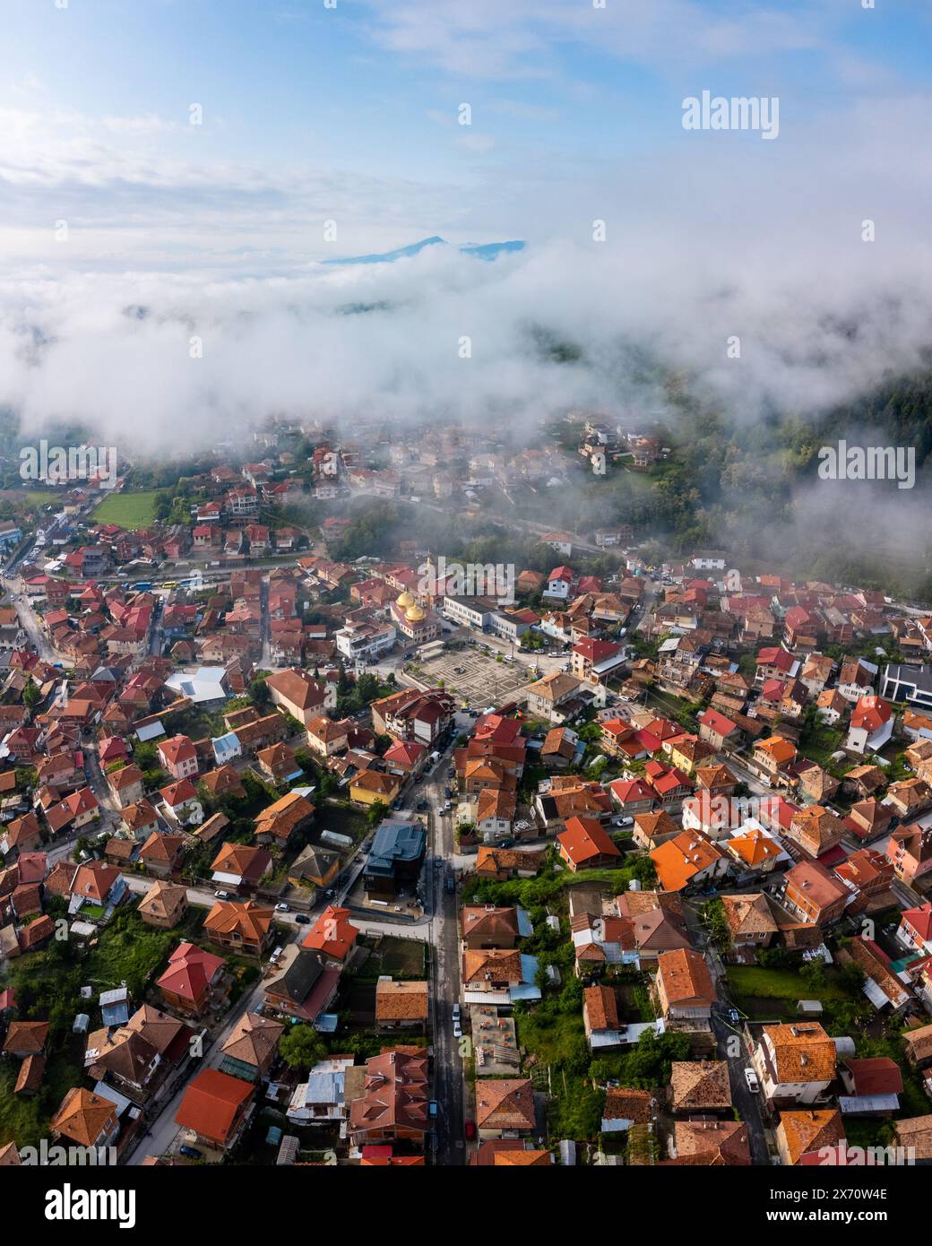 Bulgaria - 05 22 2024: Epic drone shot using the Mini 2 capturing the ...