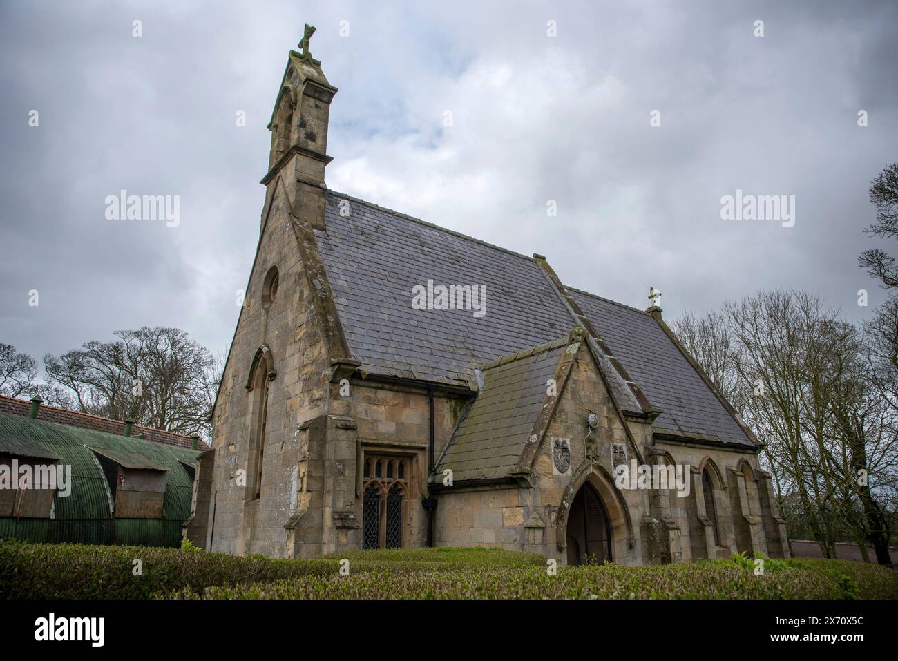 St Mary's Church, Cowlam, East Yorkshire, UK Stock Photo - Alamy