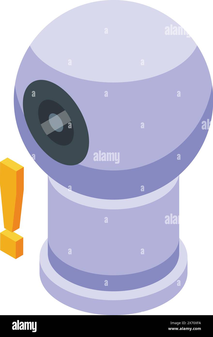 Overhead surveillance cctv security Stock Vector Images - Alamy