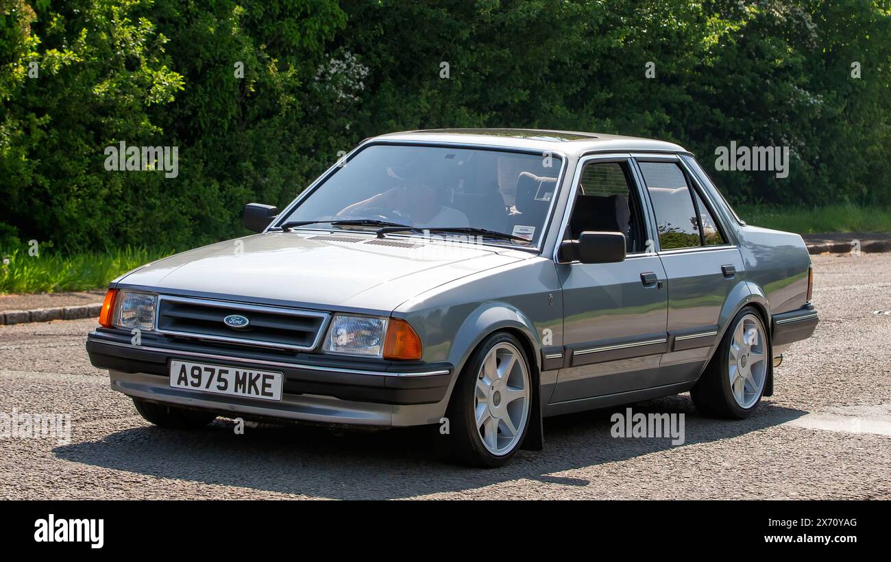 Stoke Goldington,UK - May 11th 2024: 1983 Ford Orion classic car ...