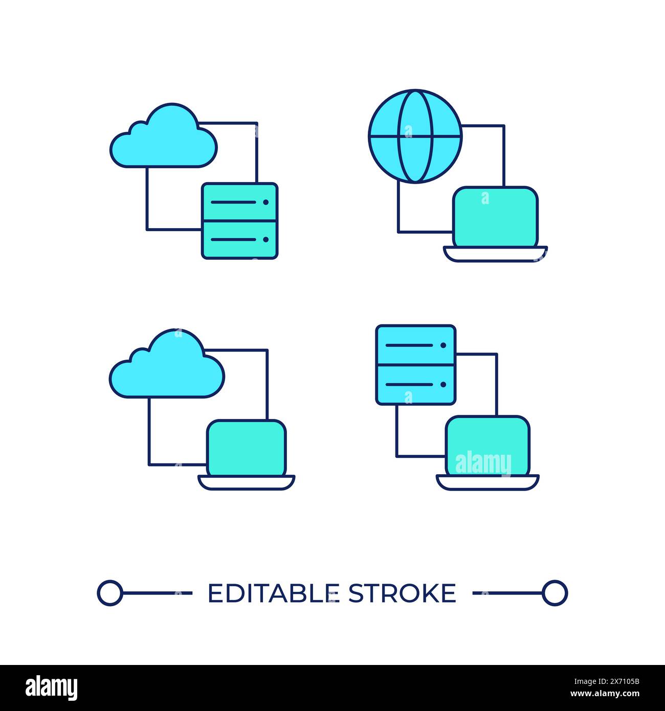 Extranet image Stock Vector Images - Alamy