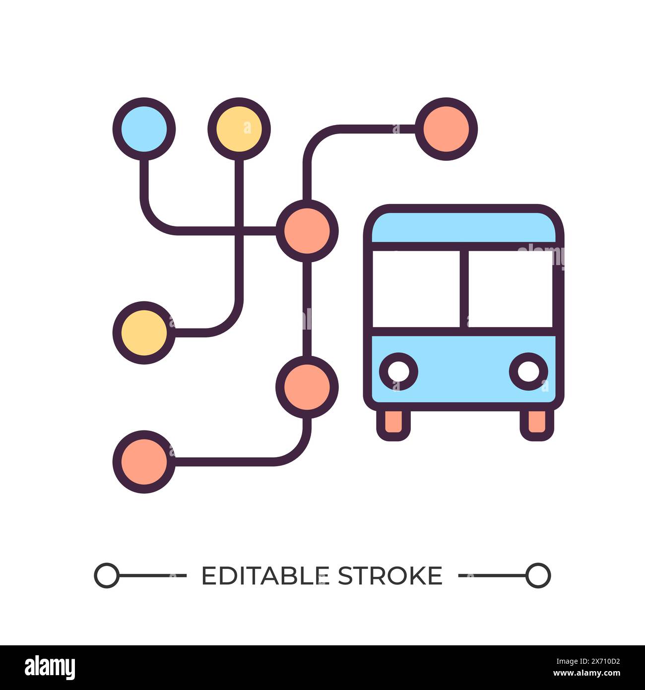 Busroutebord