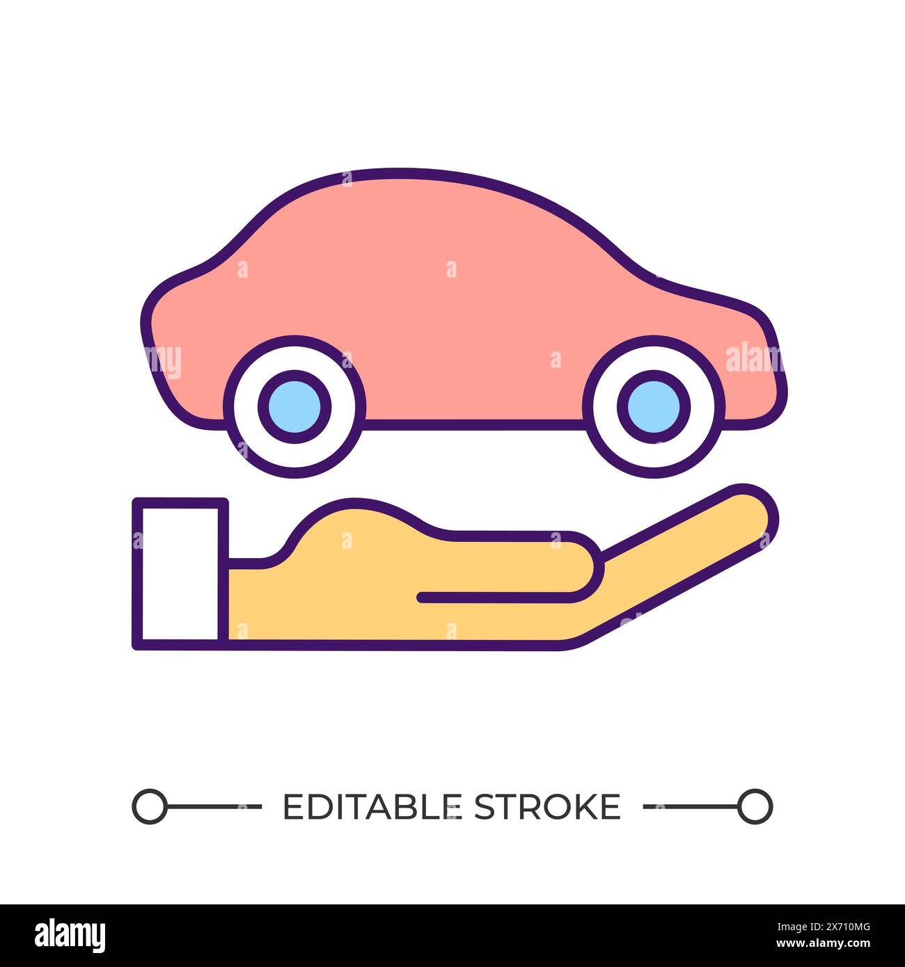 Car ownership Stock Vector Images - Alamy