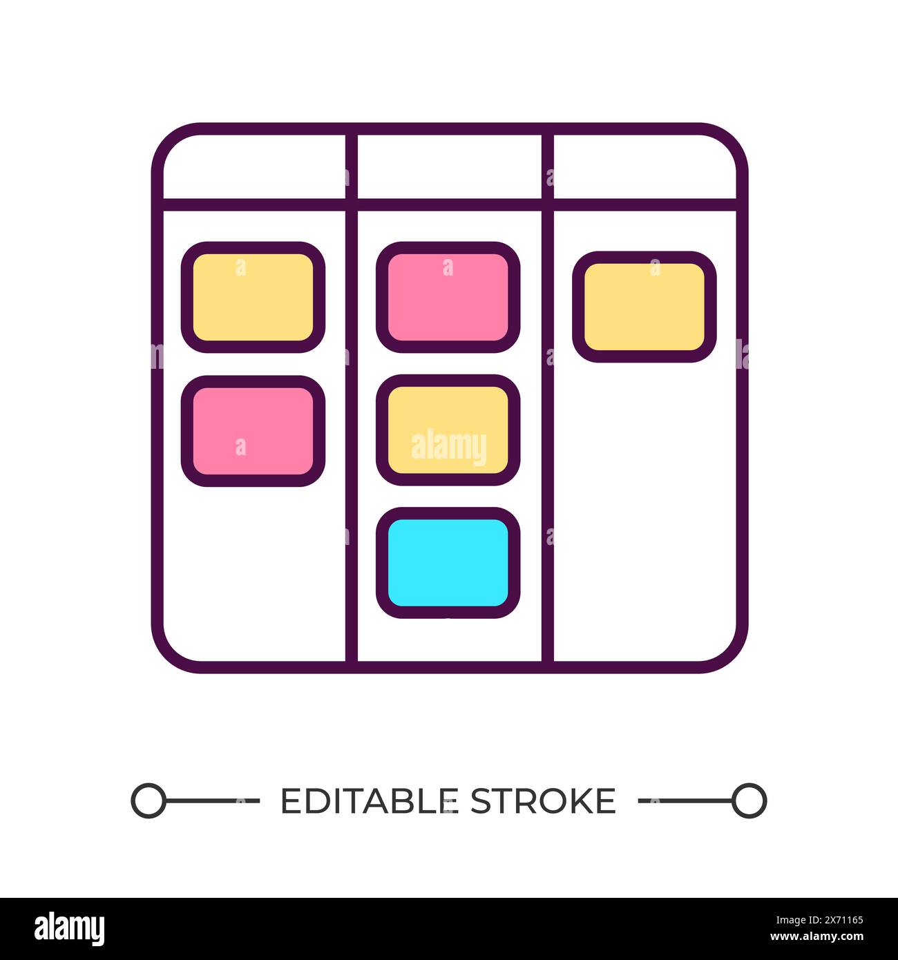 Design flowchart cartoon hi-res stock photography and images - Alamy