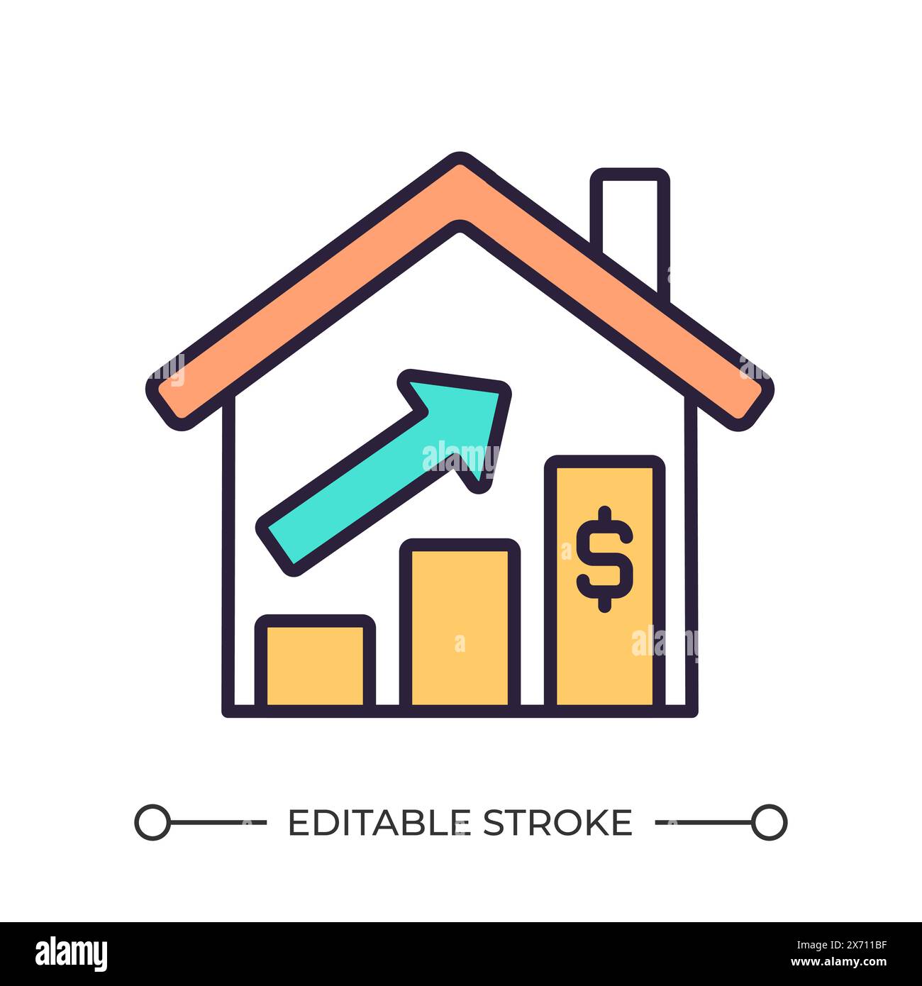 Increasing prices Stock Vector Images - Alamy