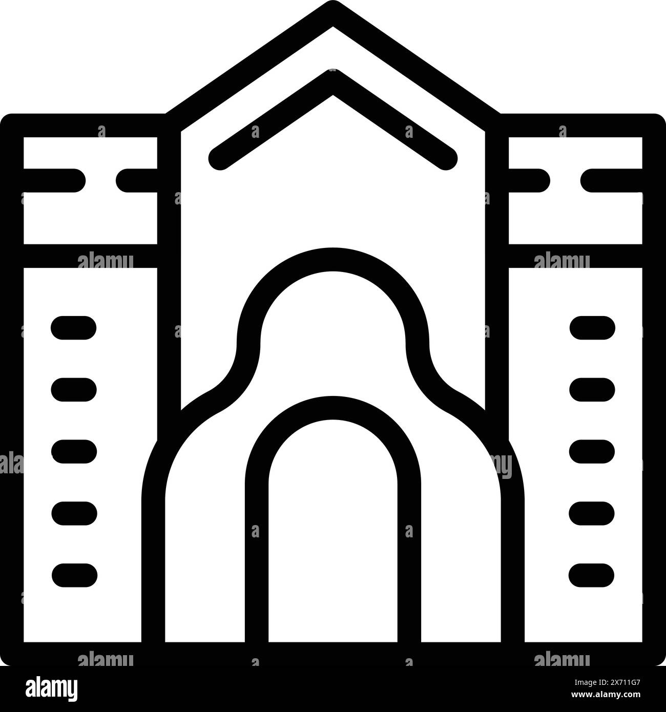 Belgian neoclassical architecture Stock Vector Images - Alamy