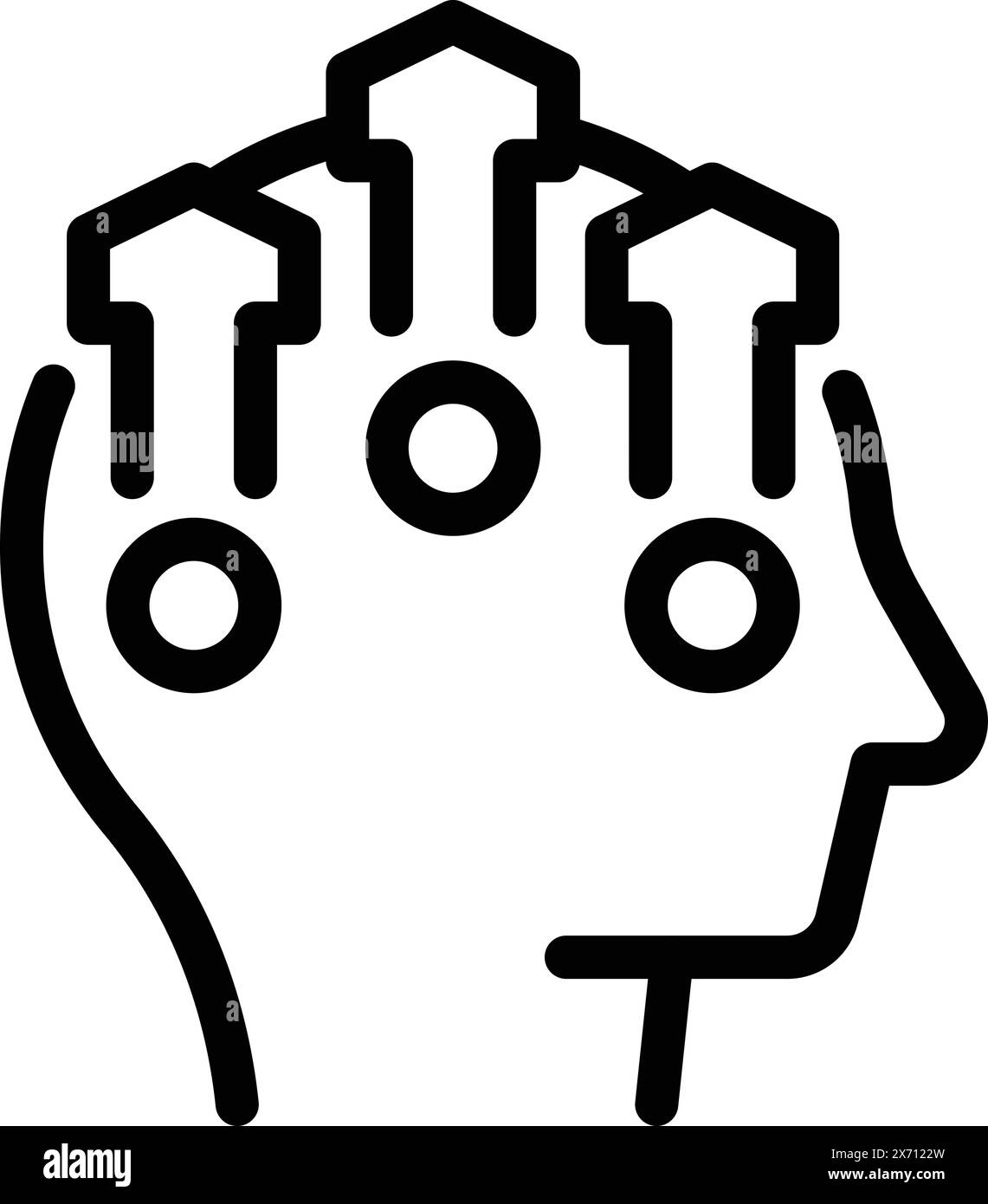 Life coach icon outline vector. Self development. Leadership expert ...