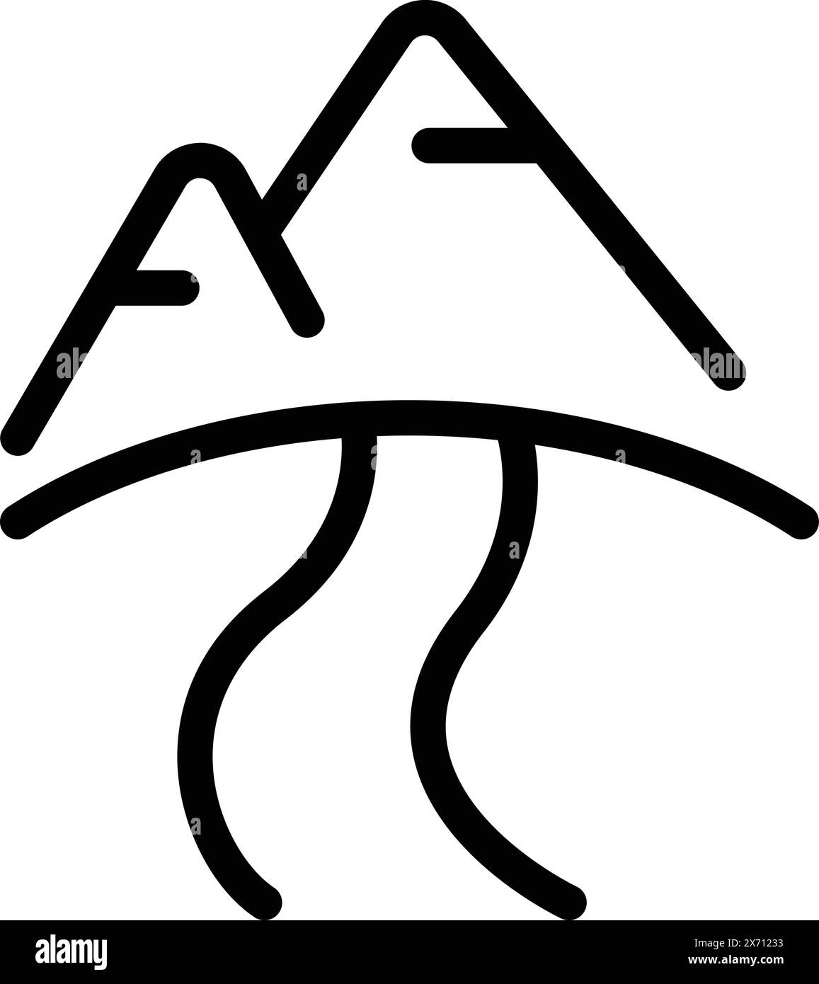 Career coach icon outline vector. Goal targeting strategy. Strategic ...