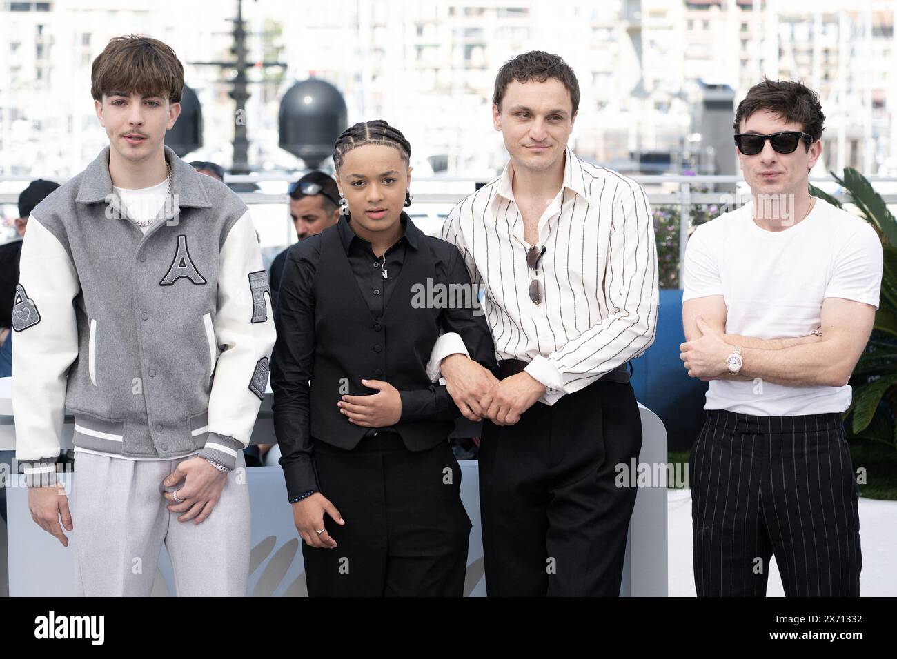 Cannes, France. 17th May, 2024. Jason Buda, Nykiya Adams, Franz ...