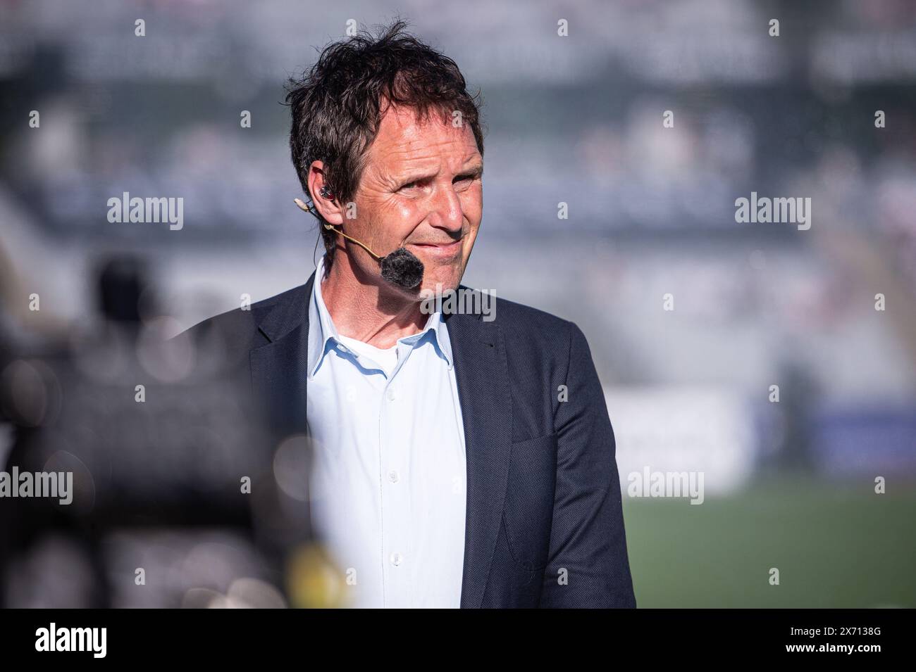 Aarhus, Denmark. 16th May, 2024. Former footballer and now TV-pundit ...