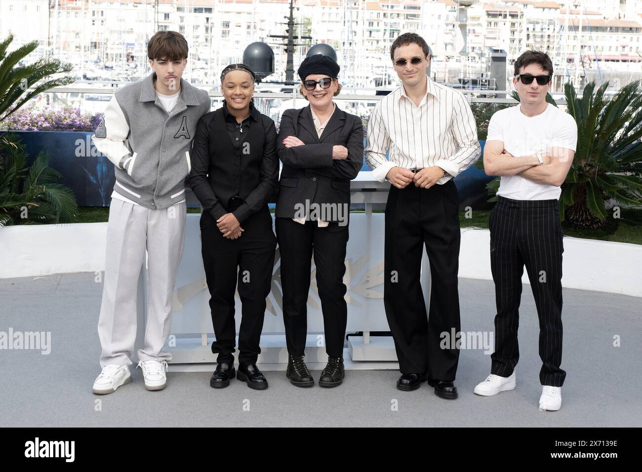 Cannes, France. 17th May, 2024. Jason Buda, Nykiya Adams, Director ...