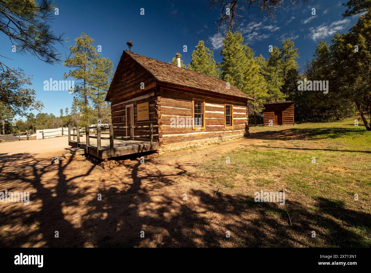 Charming Strawberry historic one room school house, Gila County ...