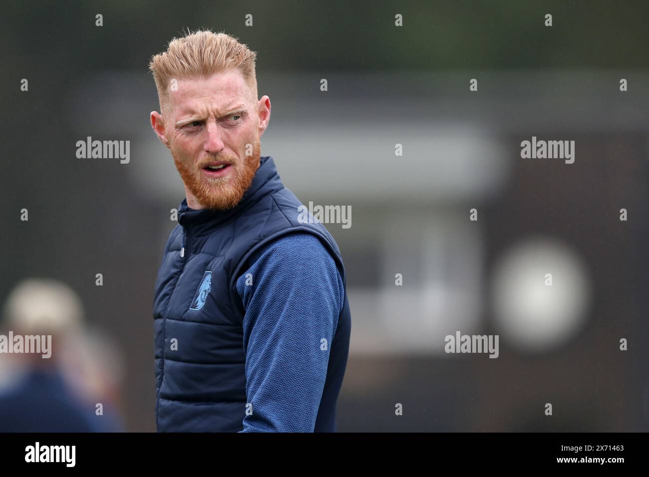 Durham's Ben Stokes before day one of the Vitality County Championship ...