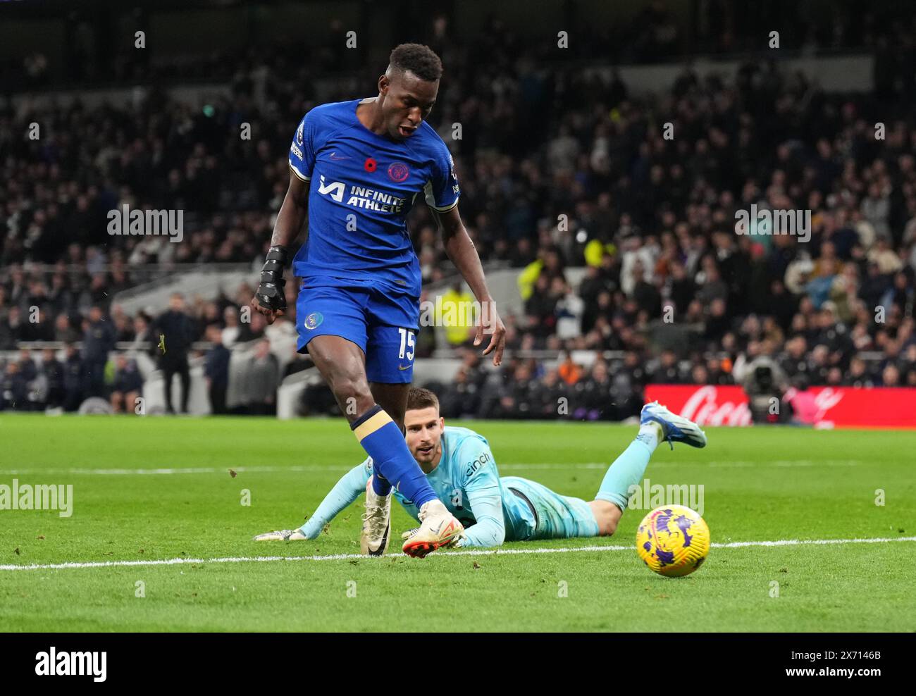 Nicolas jackson chelsea goal hi-res stock photography and images - Alamy
