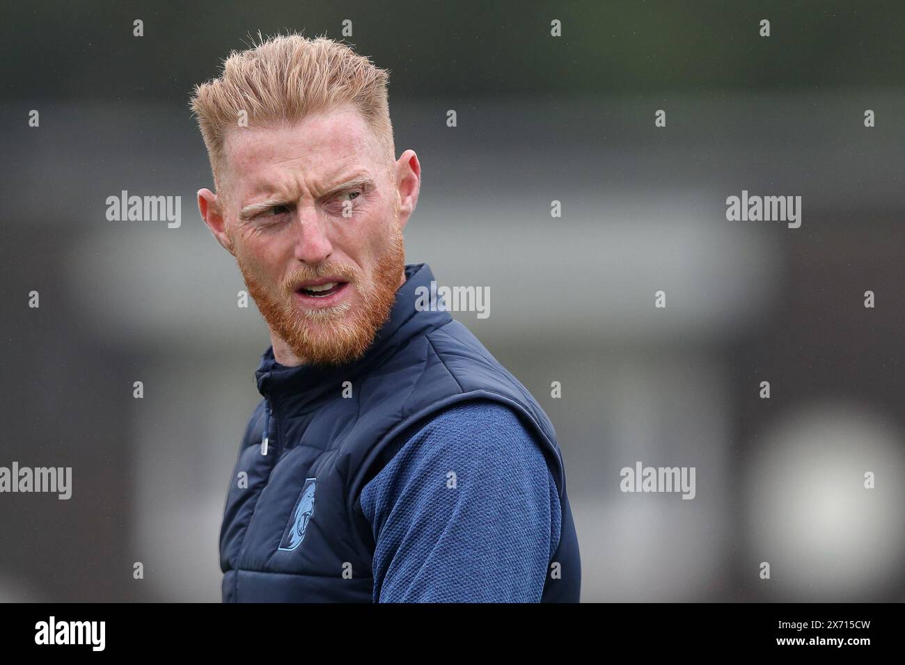 Durham's Ben Stokes before day one of the Vitality County Championship ...