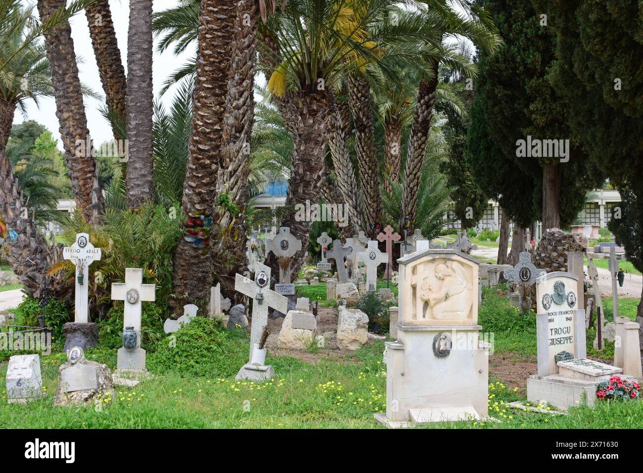 Historic Necropolis and Monumental Cemetery of Bonaria, Cagliari ...