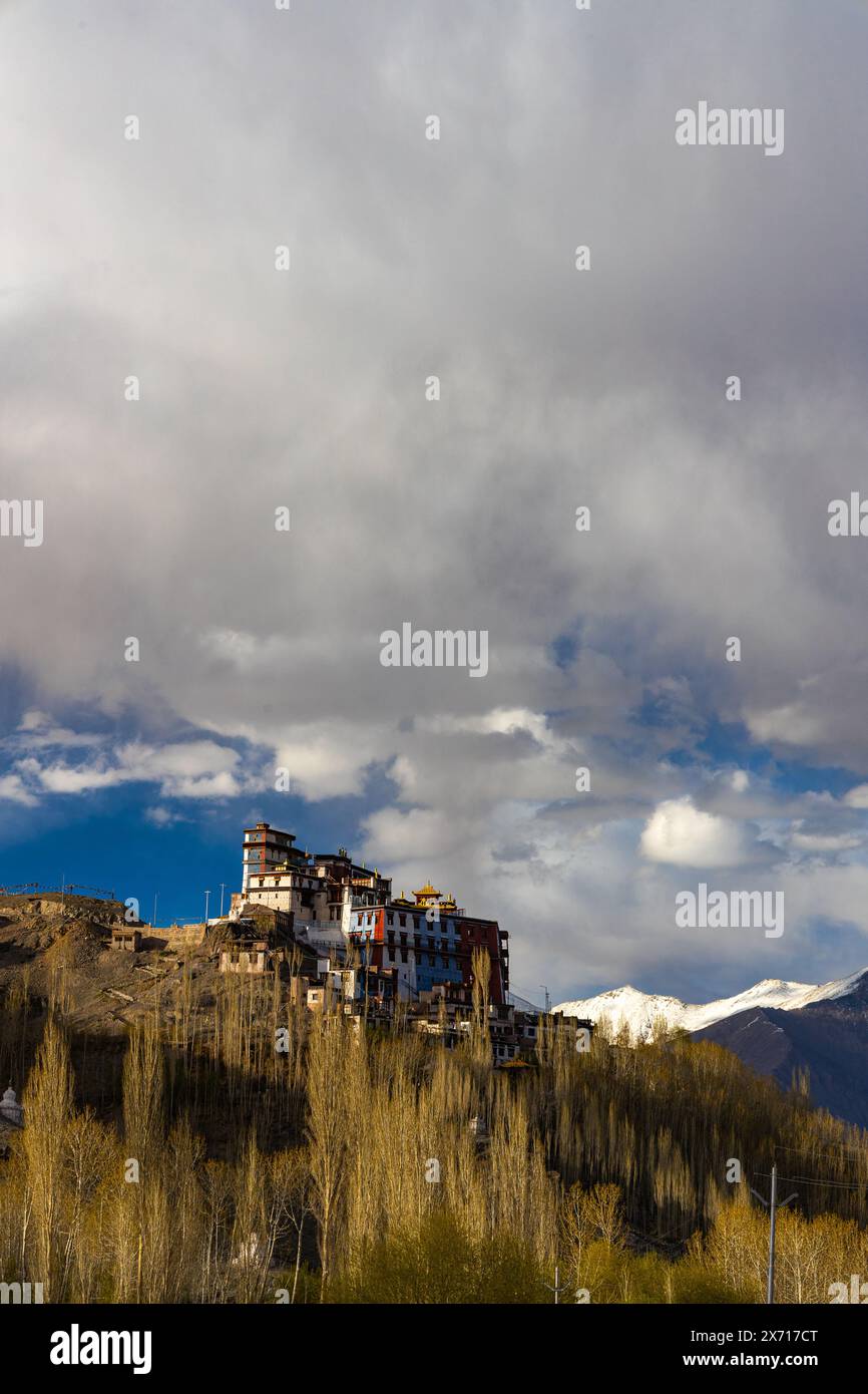 A view of Matho monastery also called Matho gonpa located in Leh ...