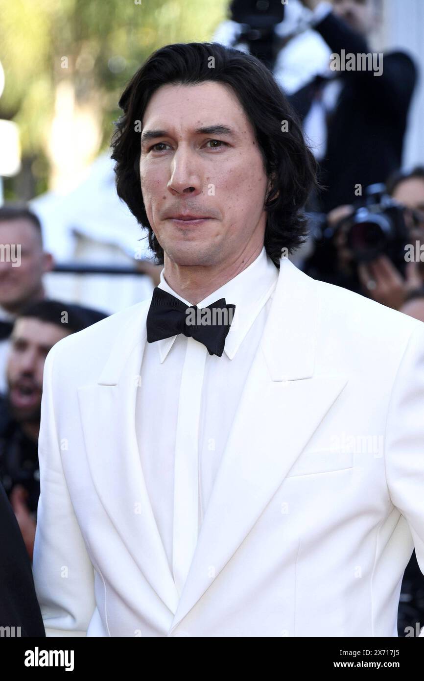 Adam Driver bei der Megalopolis Film Premiere am 16.05.2024 in Cannes ...