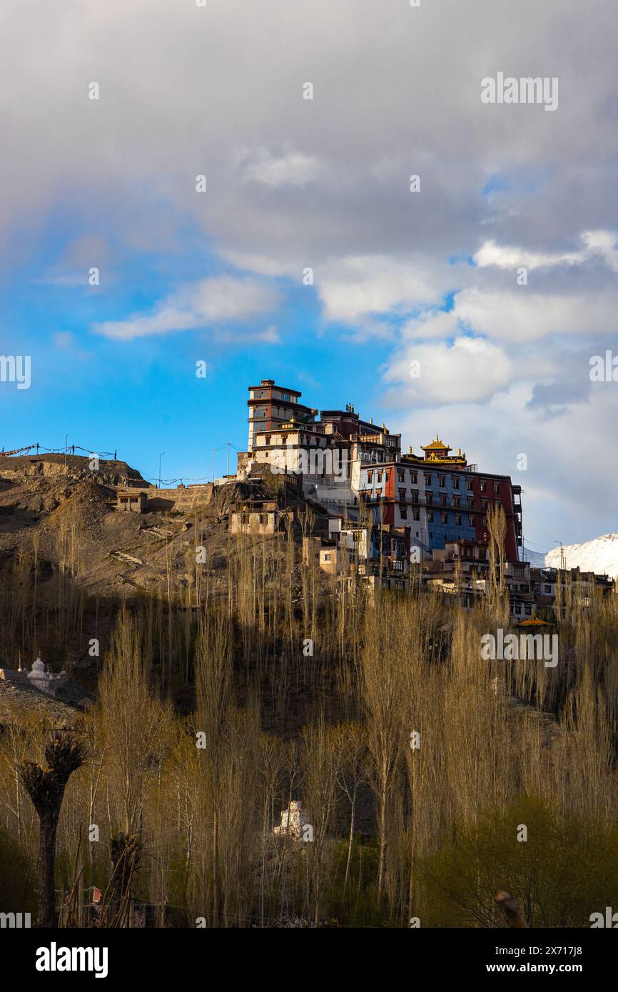 A view of Matho monastery also called Matho gonpa located in Leh ...