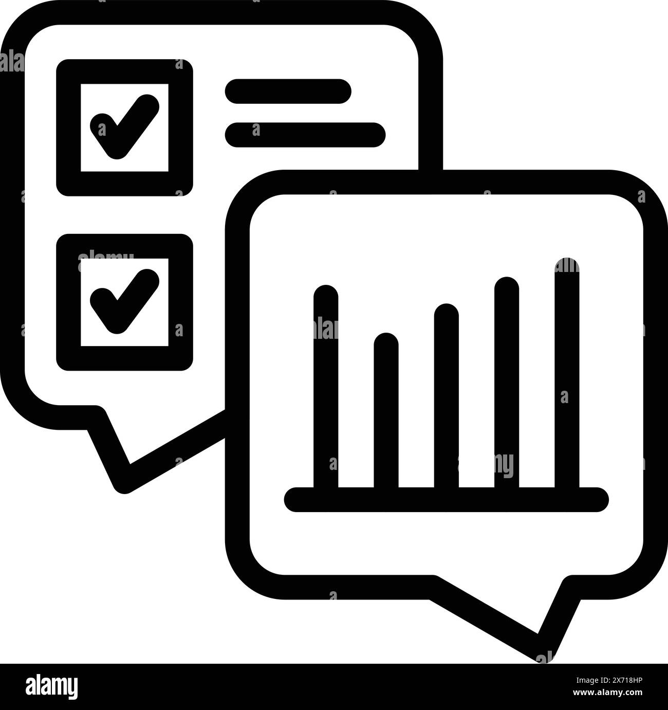 Vector flat design black and white simple minimalistic business ...