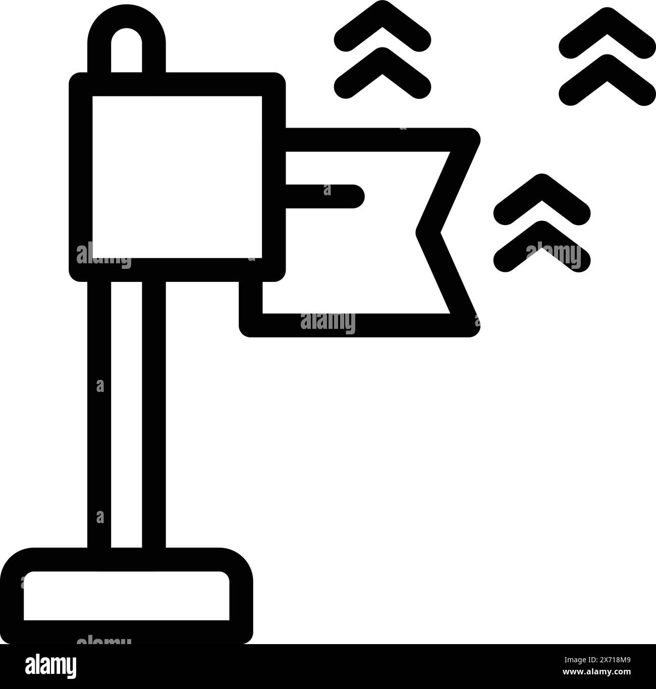 Illustration of a studio softbox icon with detailed vector graphic ...