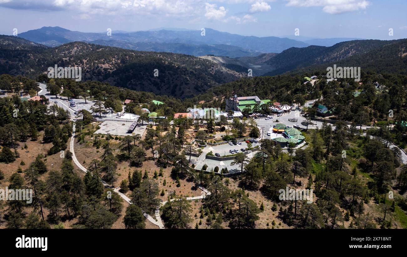 Troodos aerial view hi-res stock photography and images - Alamy
