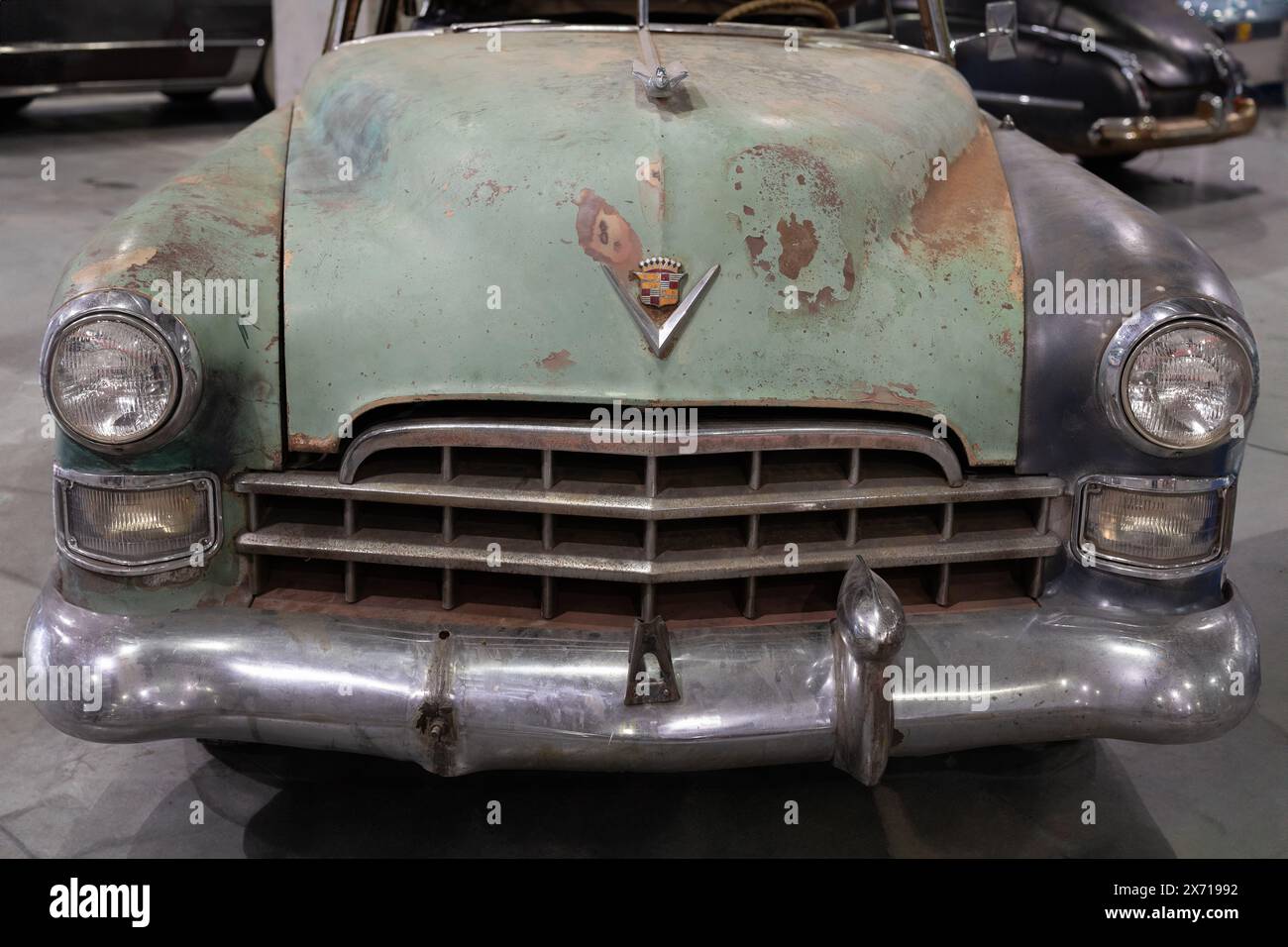 Rusty Cadillac Fastback Coupe 61 series Sedanette Produced in 1948 ...