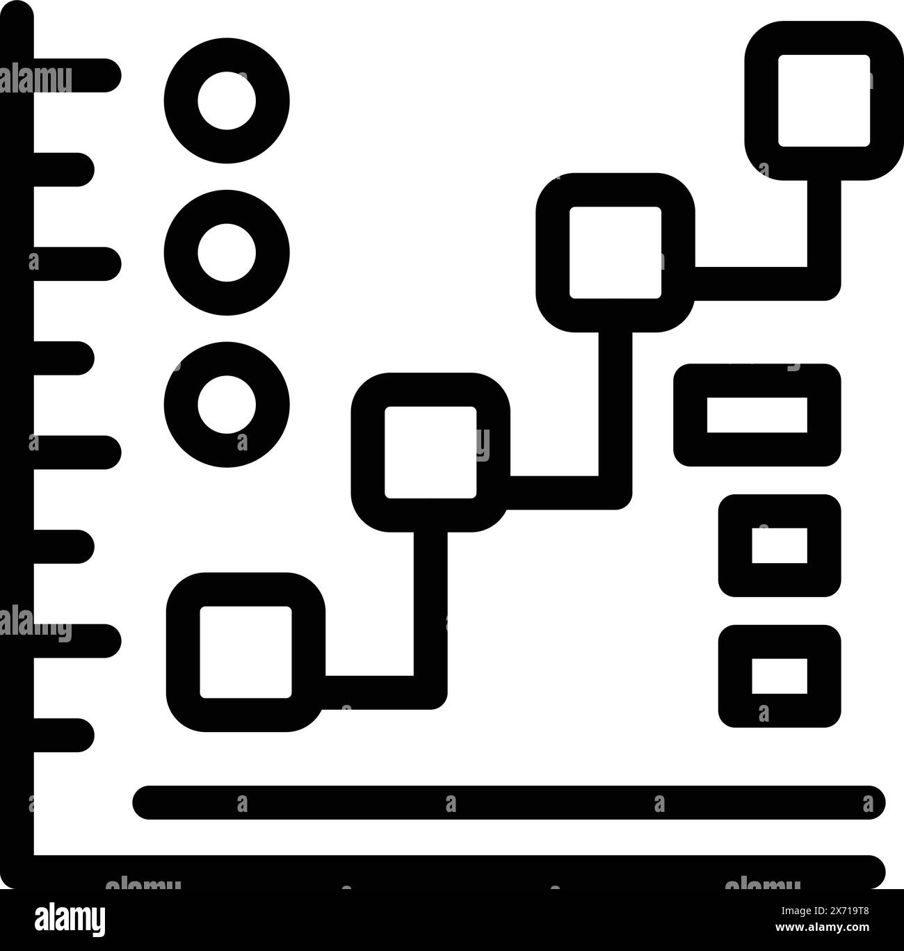 Abstract tree diagram icon in vector format for infographic ... Abstract tree diagram icon in vector format for infographic ...