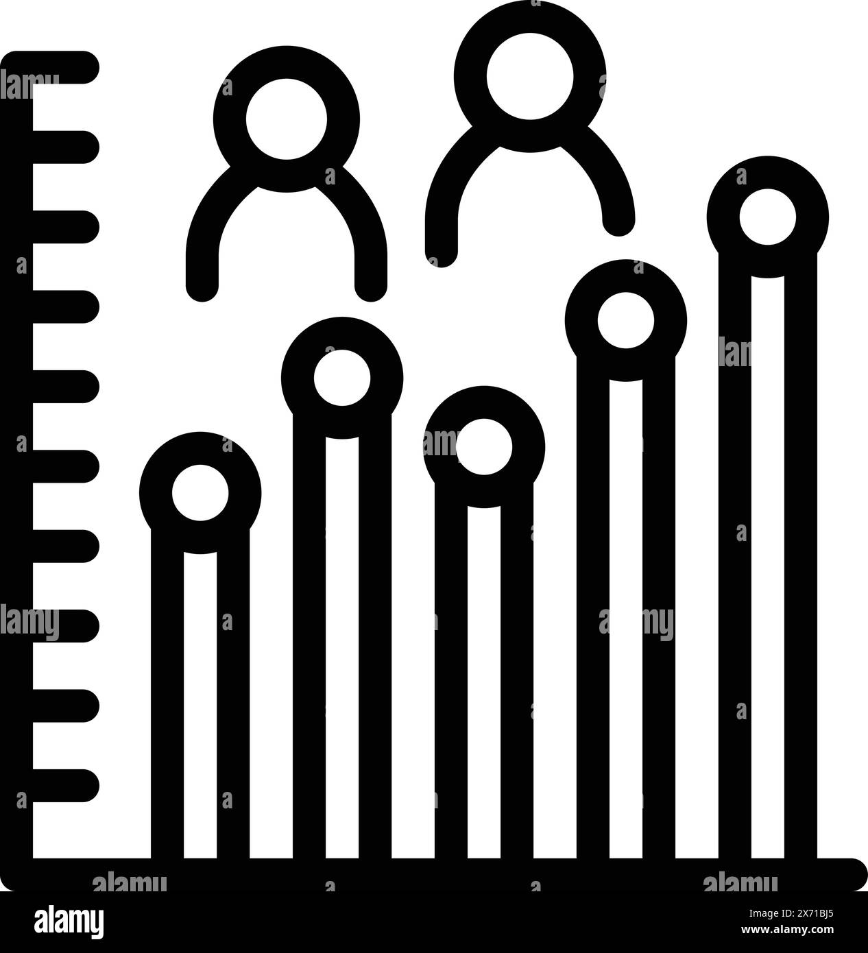 Vector illustration of a modern. Stylized. Scalable. Editable ...