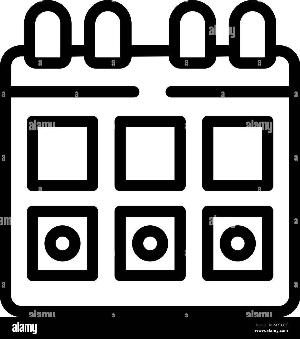 Digital planner elements hi-res stock photography and images - Alamy
