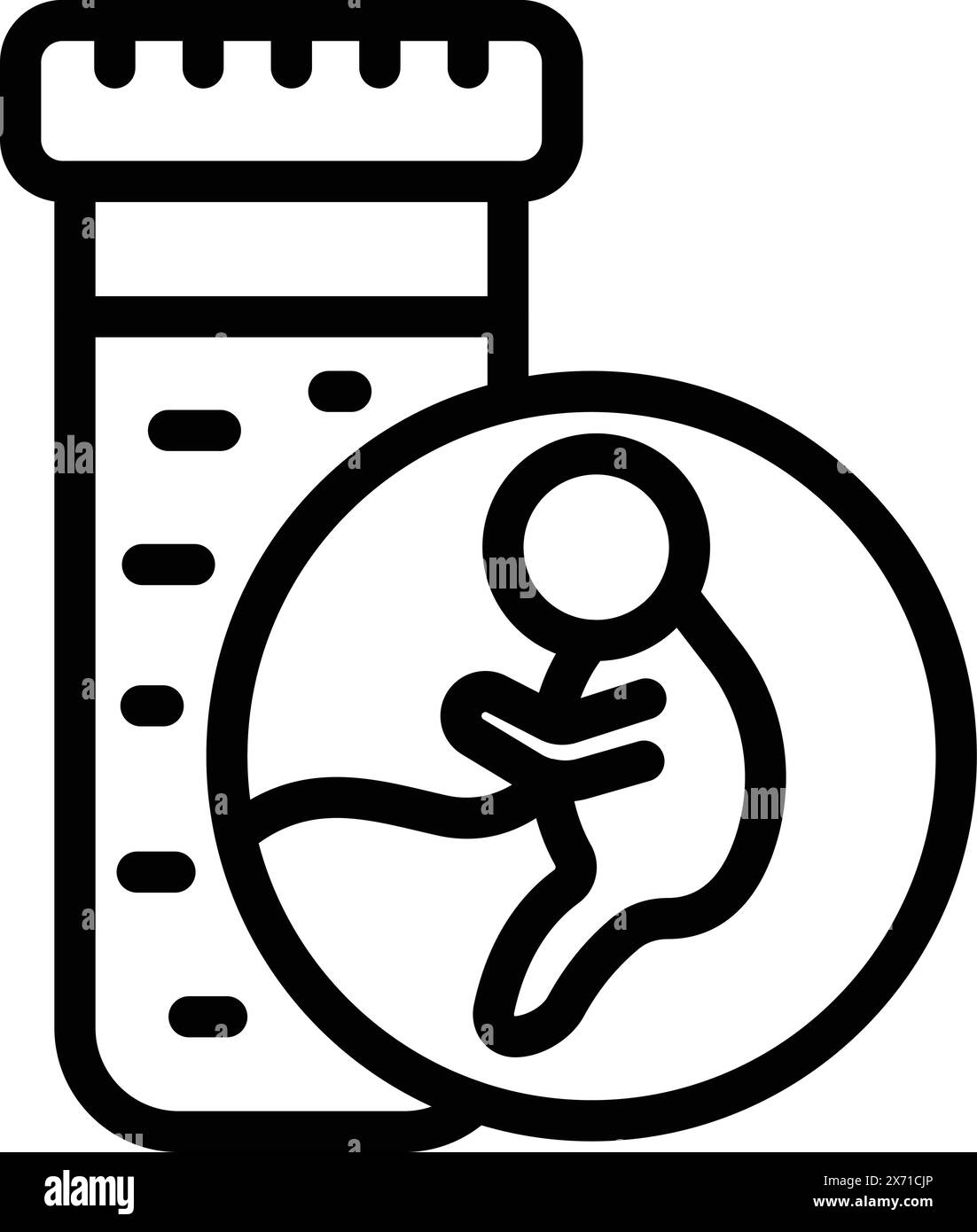 Ivf embryo testing Black and White Stock Photos & Images - Alamy