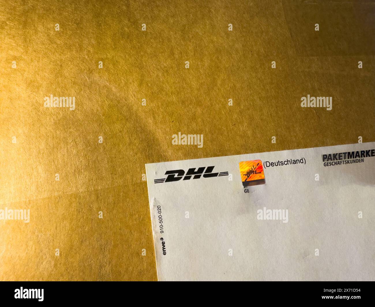 Dhl logo design hi-res stock photography and images - Alamy