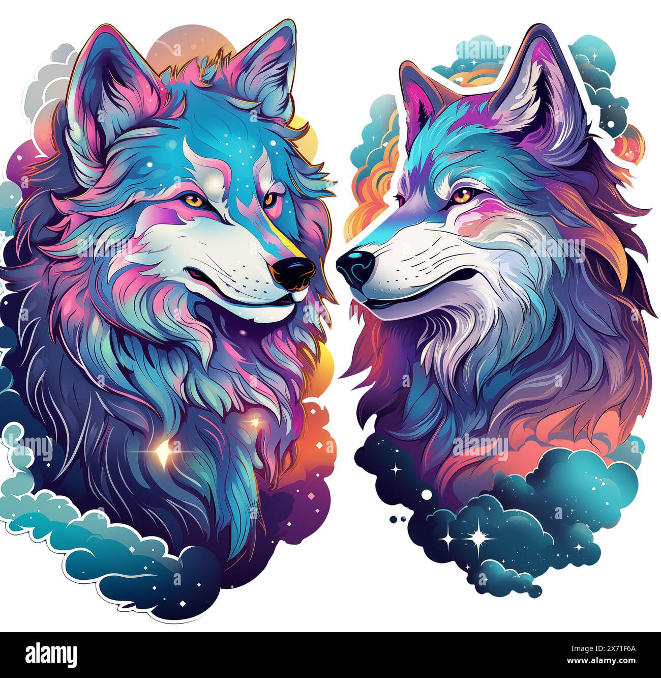 Cute kawaii ilustrations for stickers, emotes twitch, room decoration ...