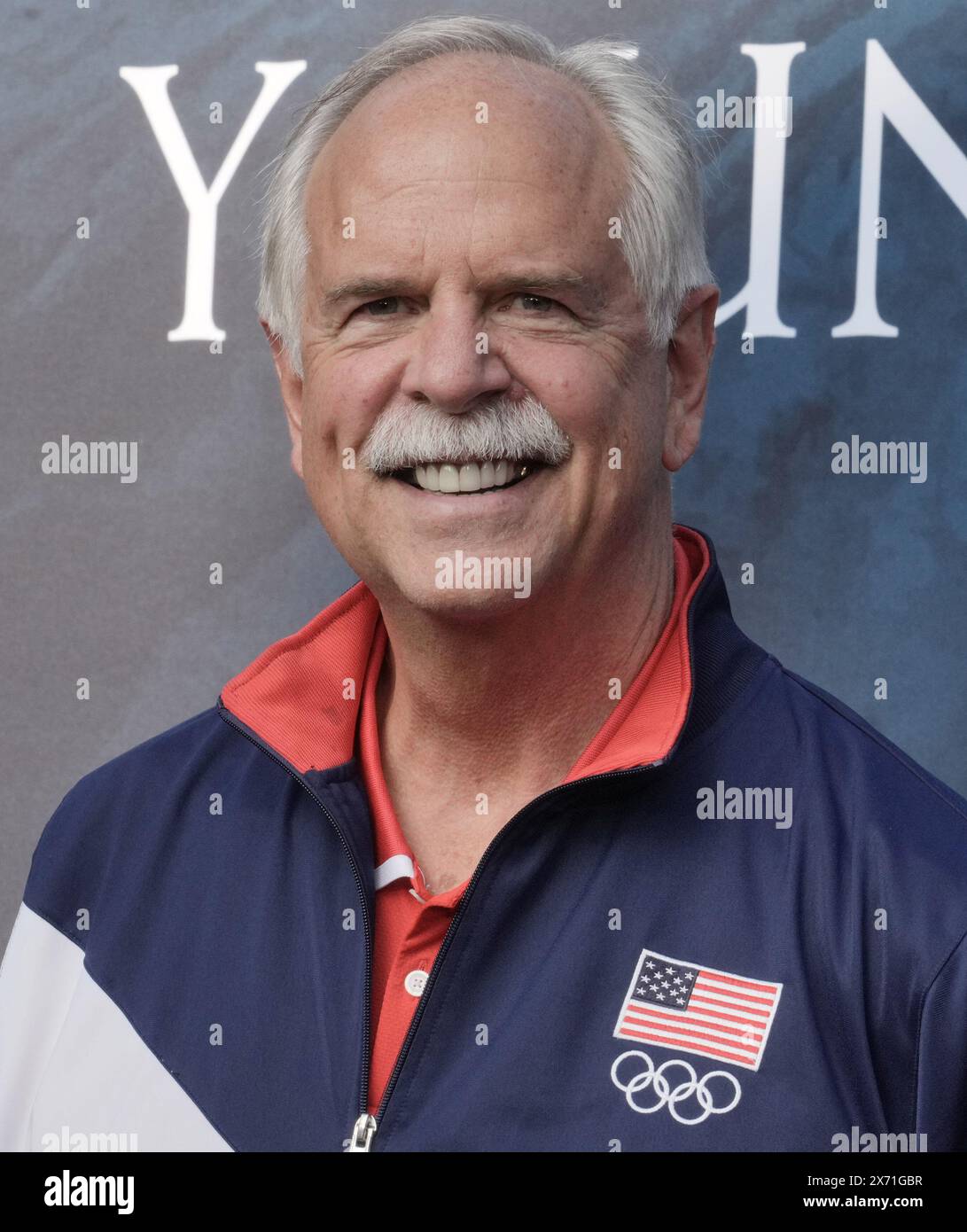 John Naber arrives at the Walt Disney Studios' YOUNG WOMAN AND THE SEA ...