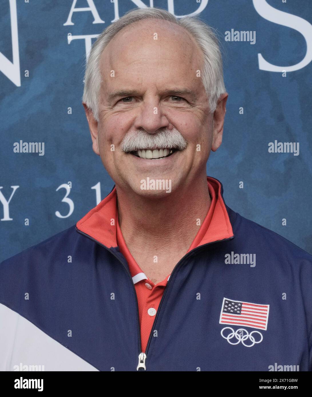 John Naber arrives at the Walt Disney Studios' YOUNG WOMAN AND THE SEA ...