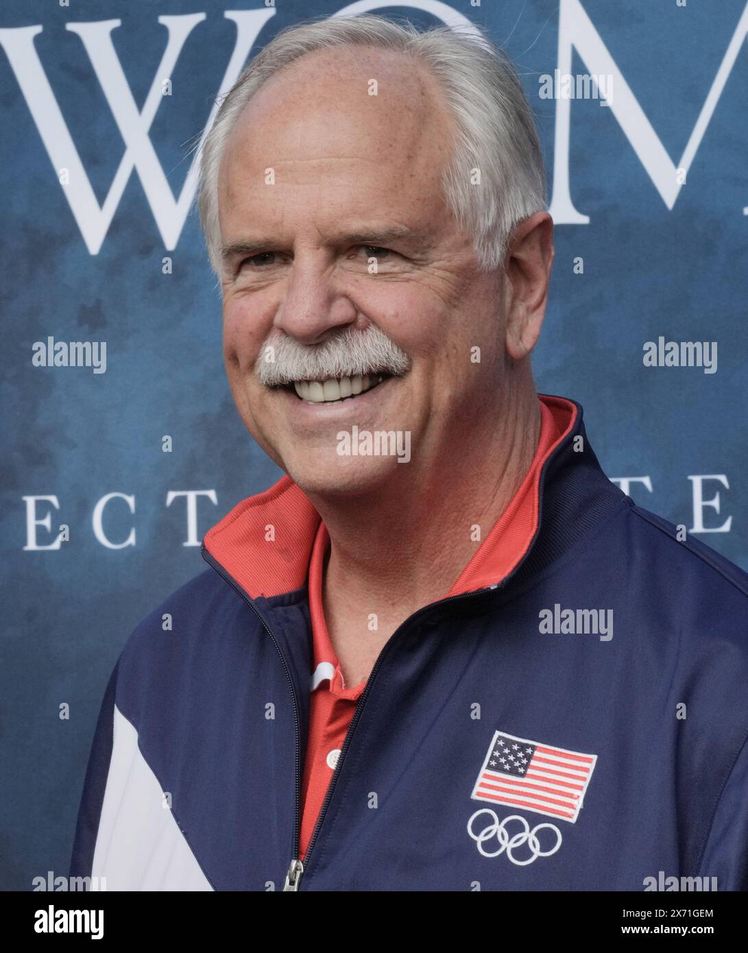 John Naber arrives at the Walt Disney Studios' YOUNG WOMAN AND THE SEA ...