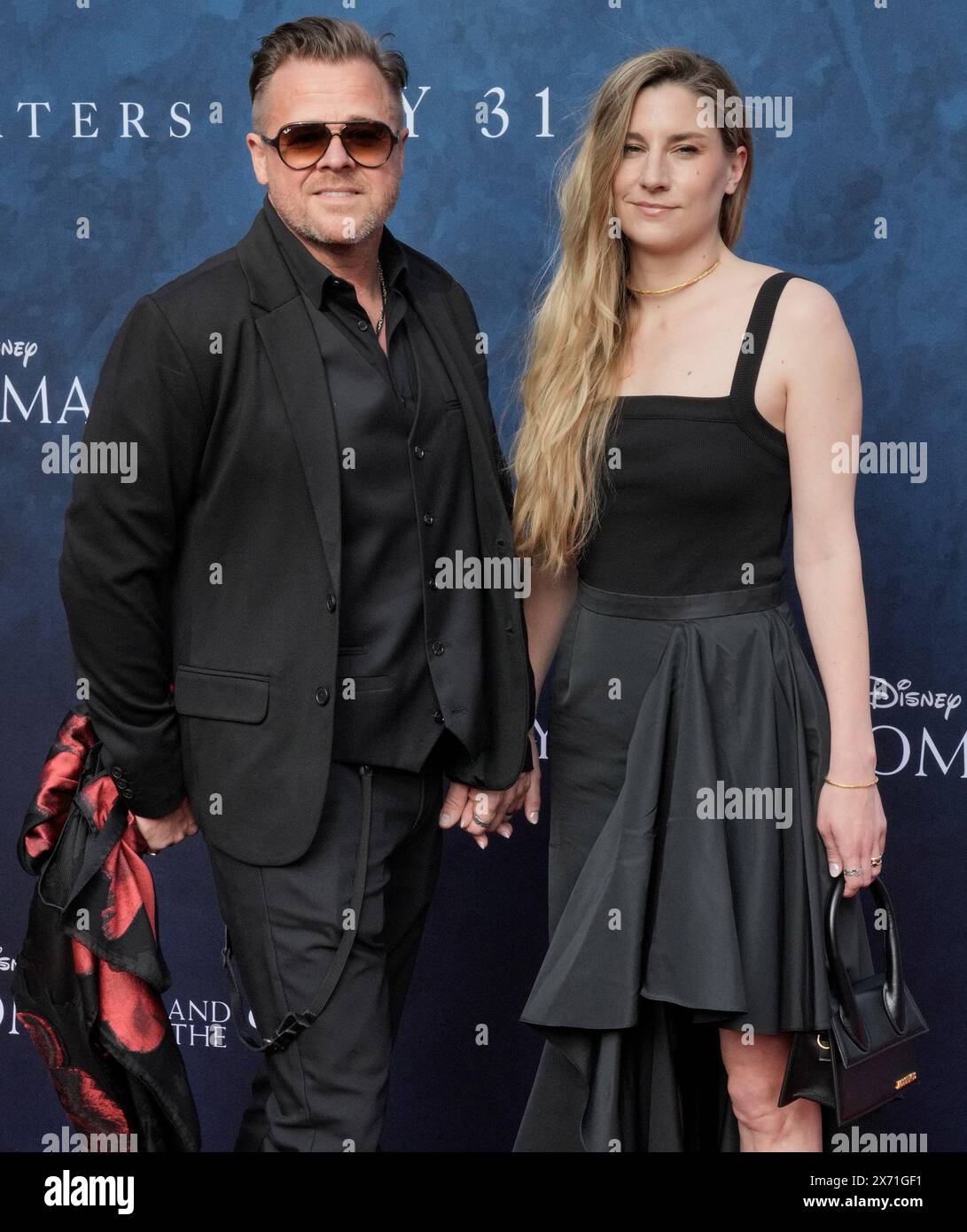 (L-R) Pär M. Ekberg and Nora Takacs Ekberg at the Walt Disney Studios ...