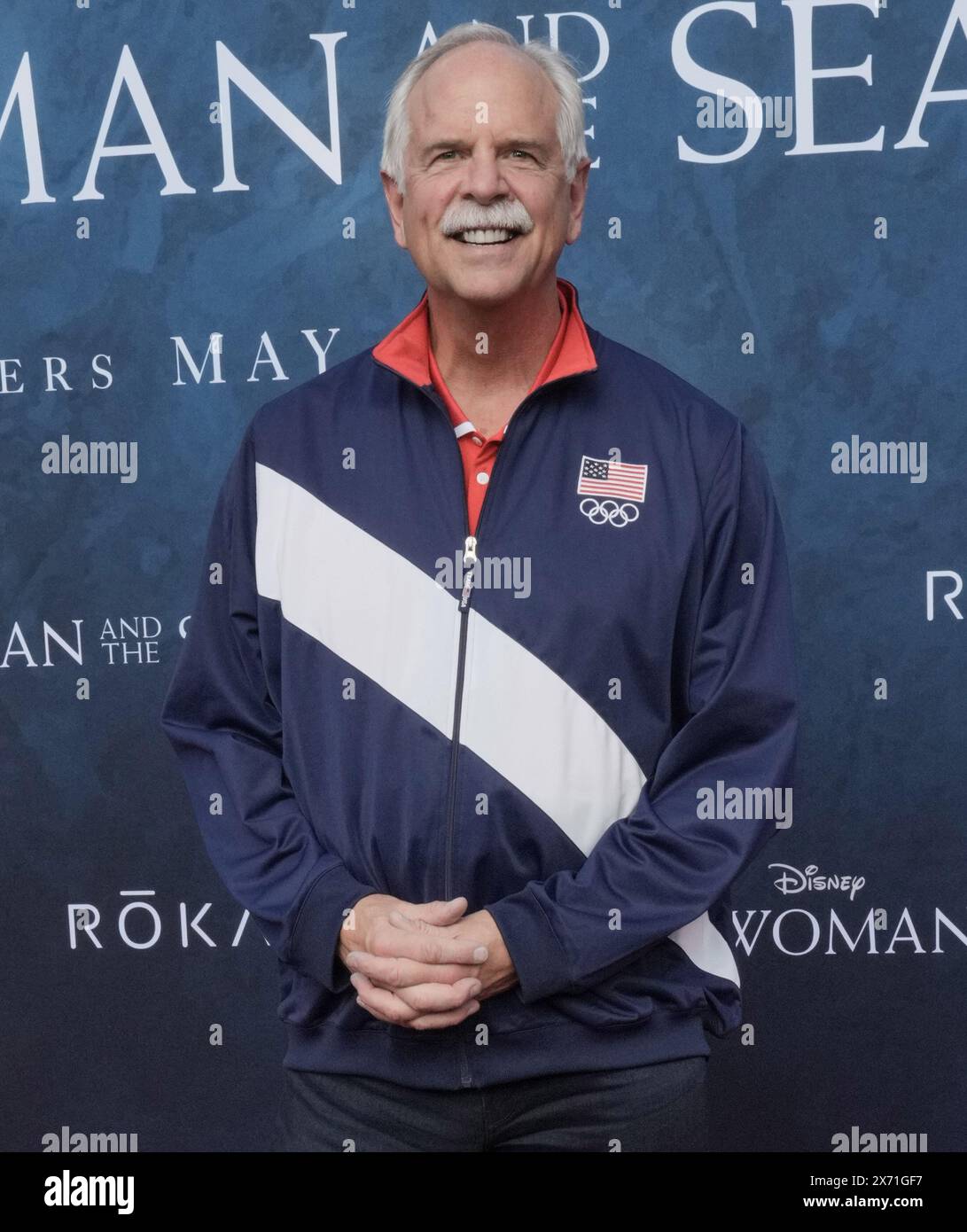 John Naber arrives at the Walt Disney Studios' YOUNG WOMAN AND THE SEA ...