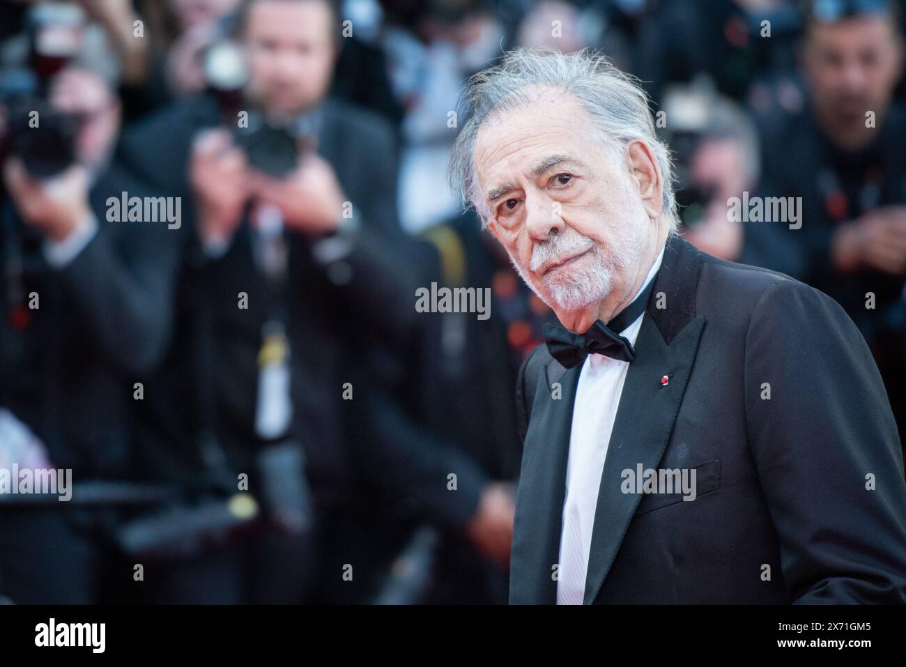 Cannes, France. 16th May, 2024. Francis Ford Coppola attends the "Megalopolis" red carpet during ...