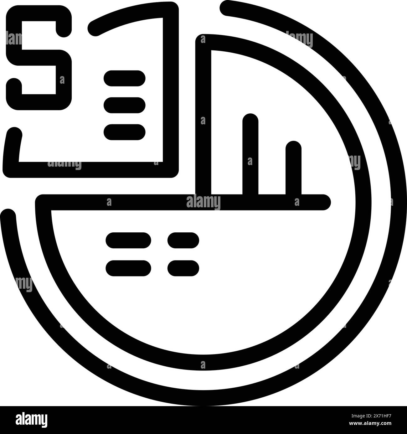 Modern business infographic icon for presentation, chart, graph, and ...