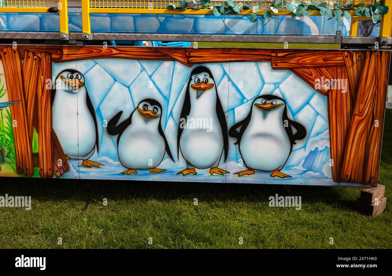 Fun Fair Art on Saffron Walden Common April-May 2024 Traditional Fun ...